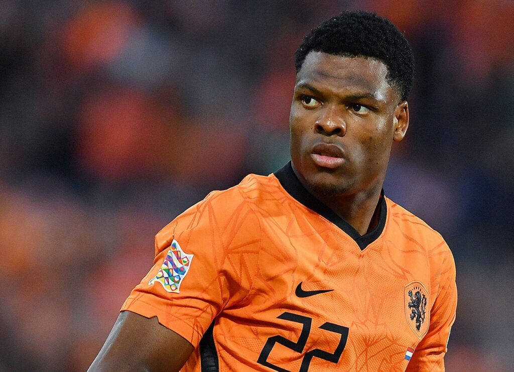 Dumfries bày tỏ mong ước muốn gia nhập Man United